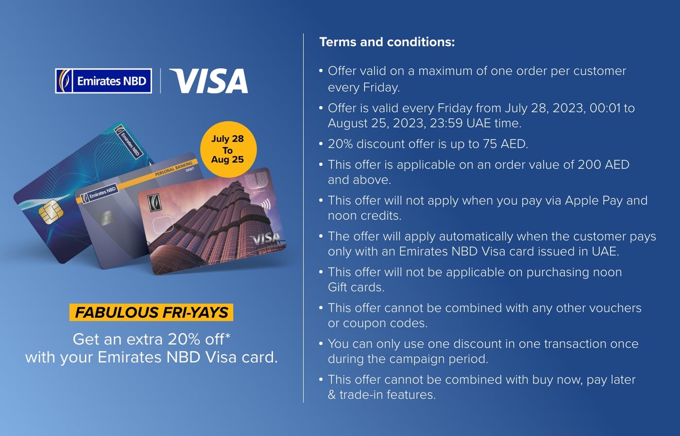 enbd offer UAE | Online in Dubai, Abu Dhabi | noon